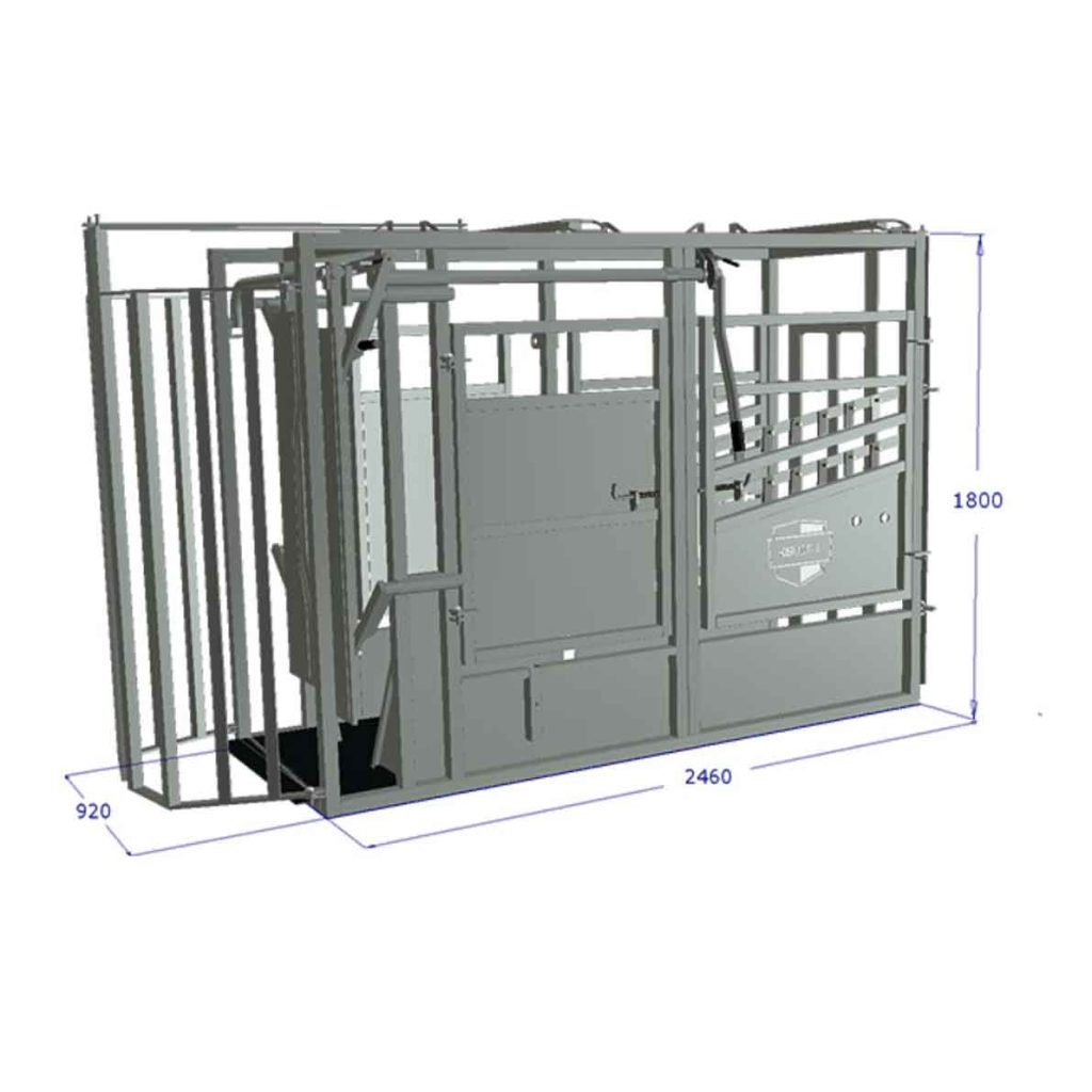 Stojnica za goveda (pocinčana) - Konta